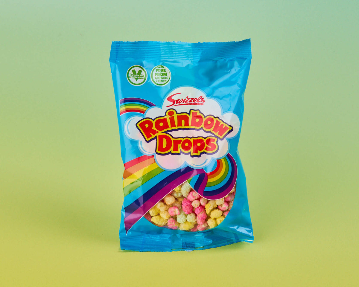 Swizzels Rainbow Drops Mega Bags 32g – Sweet Hamper Company