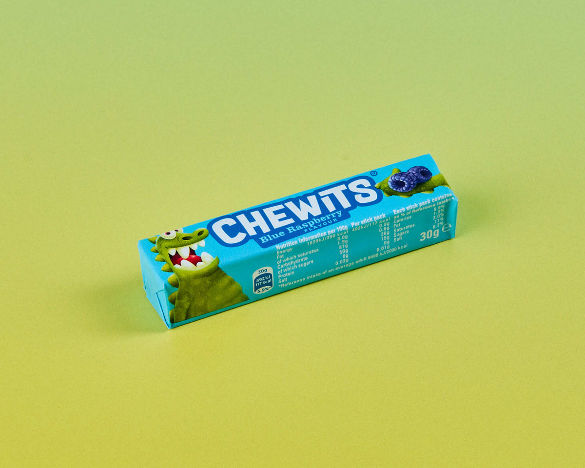 Chewits Blue Raspberry 30g – Sweet Hamper Company