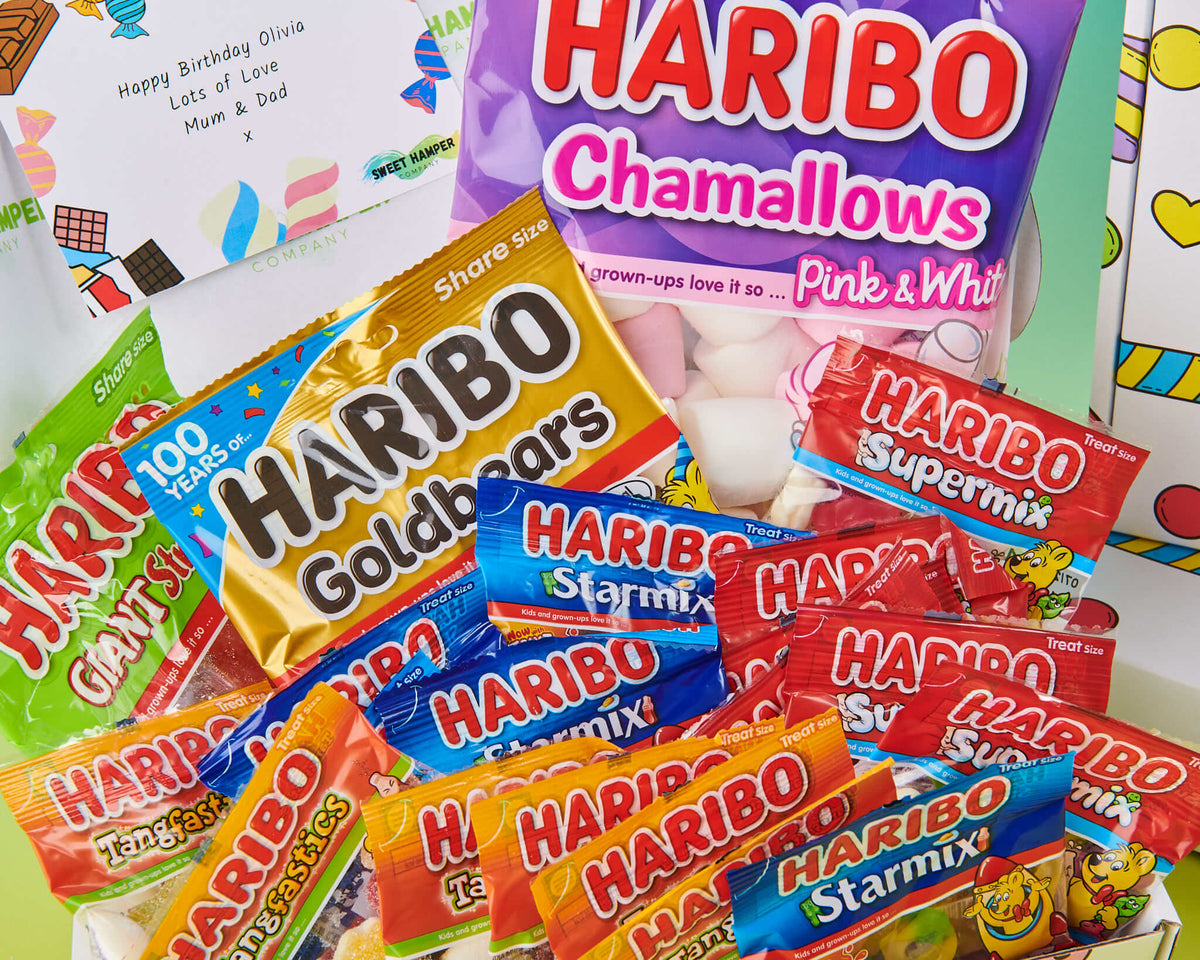 Large Haribo Sweet Box – Sweet Hamper Company