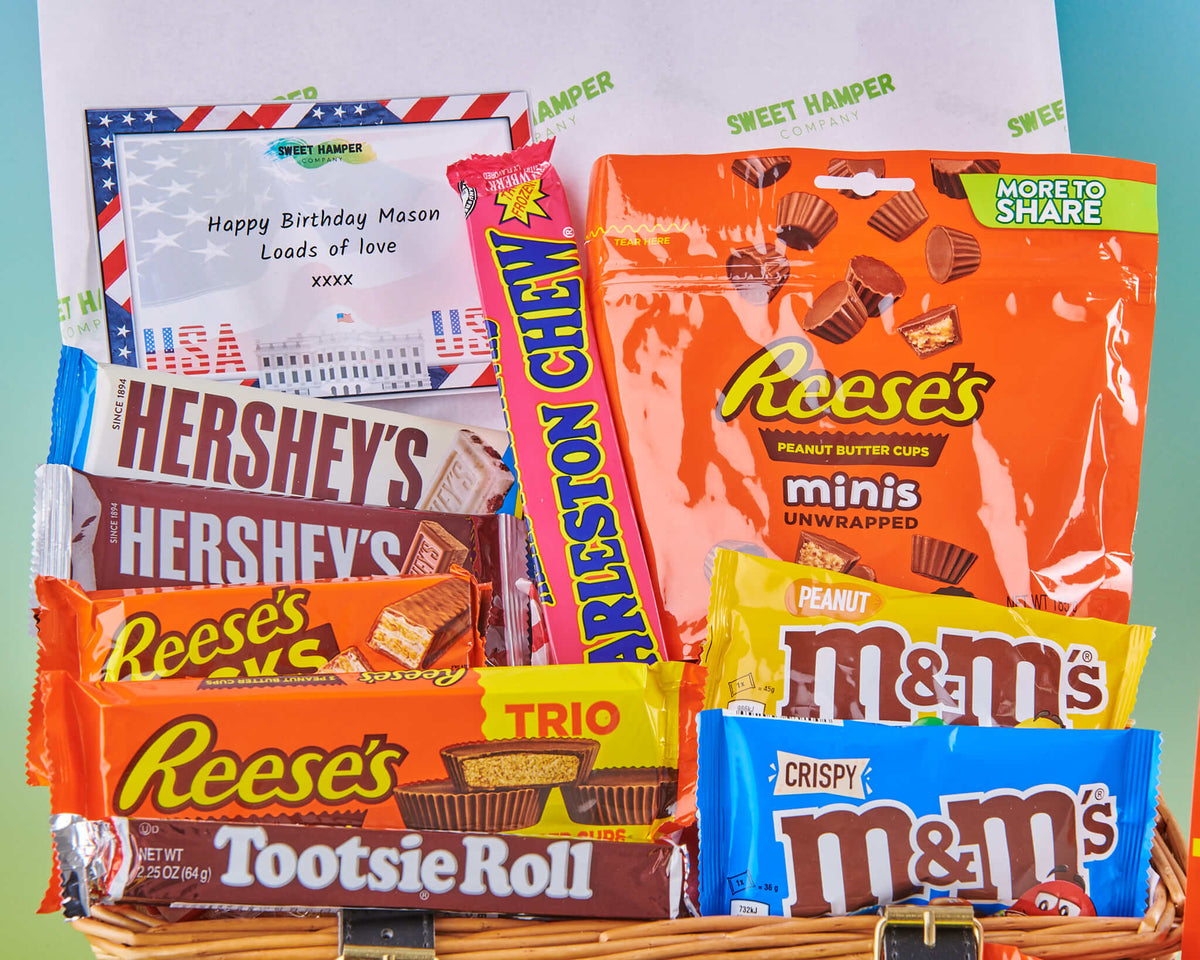 Huge American Chocolate Hamper – Sweet Hamper Company