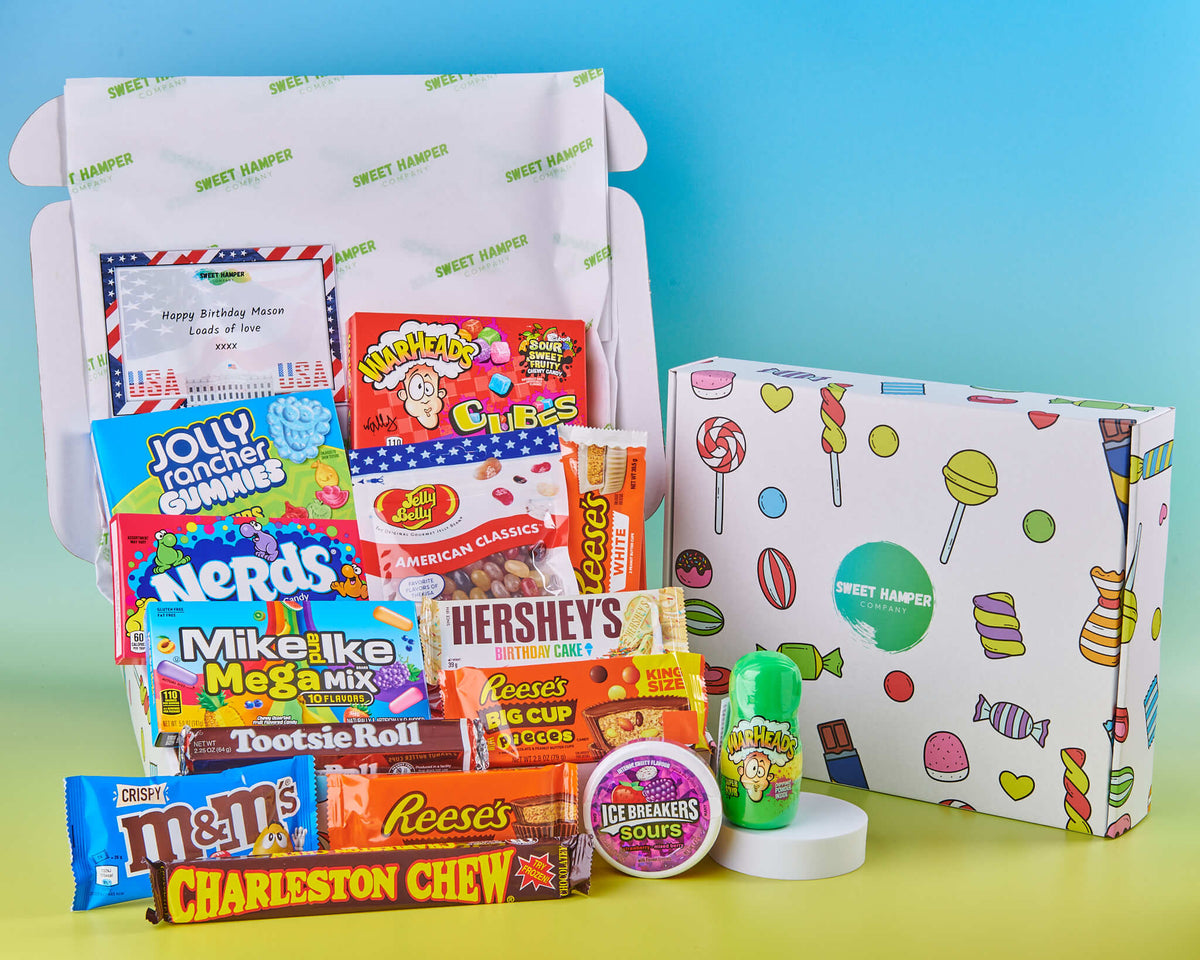 Huge American Sweet & Chocolate Box – Sweet Hamper Company