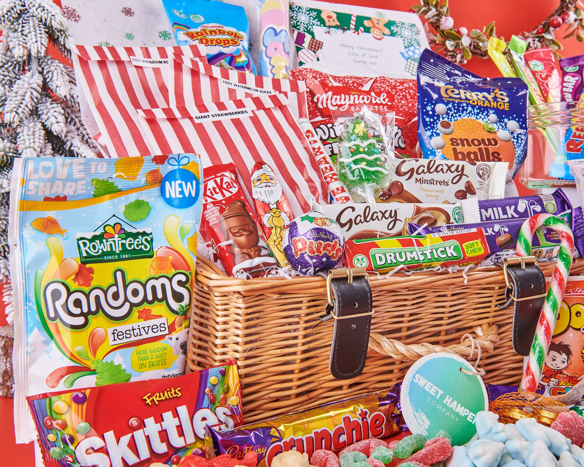 Huge Christmas Sweet & Chocolate Hamper – Sweet Hamper Company