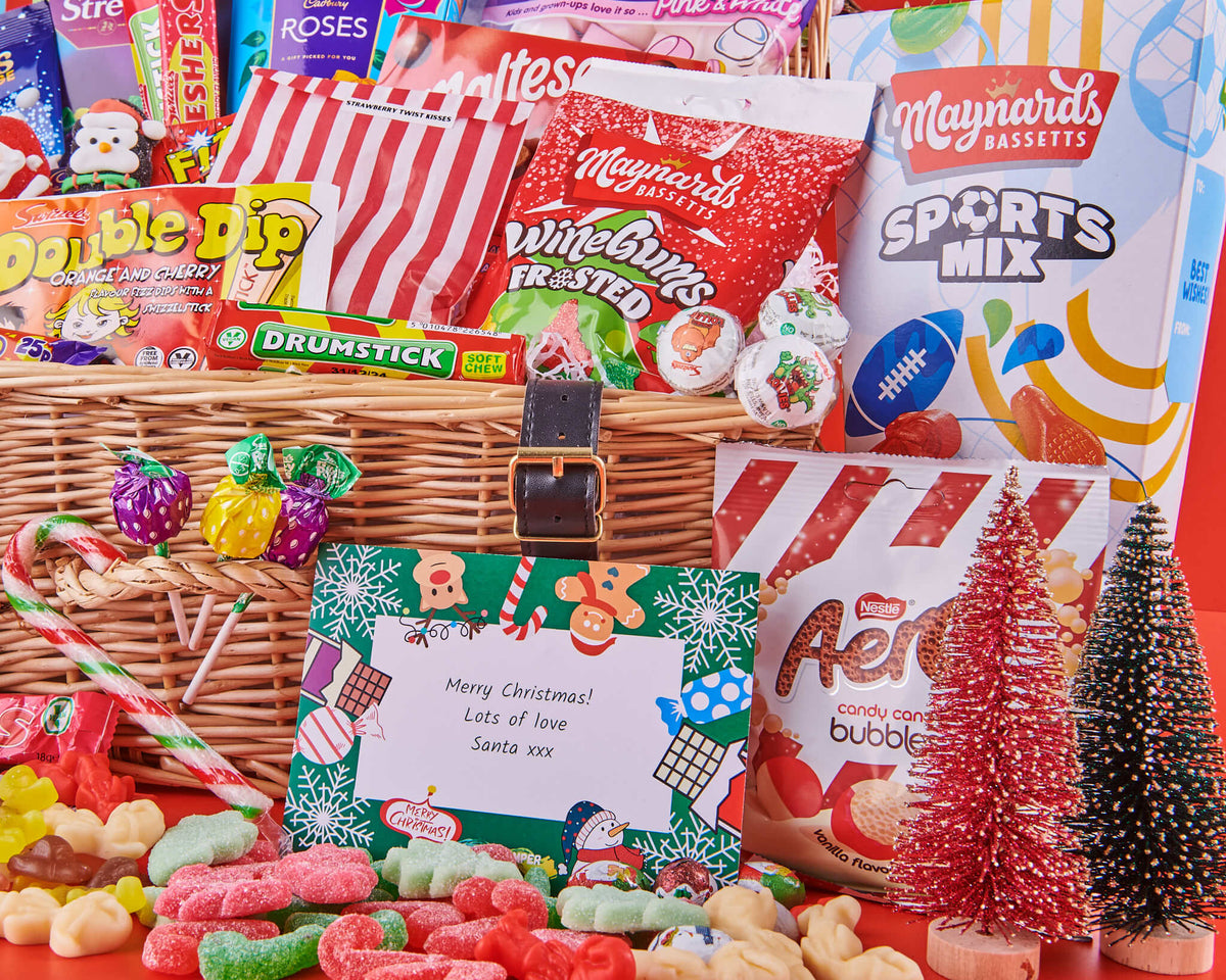 Huge Festive Sweet & Chocolate Hamper – Sweet Hamper Company