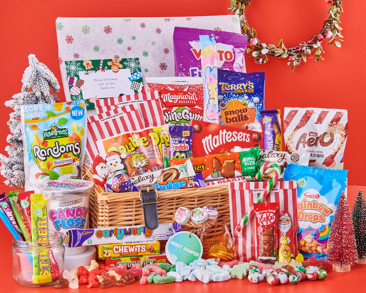 Huge XL Christmas Sweet & Chocolate Hamper – Sweet Hamper Company