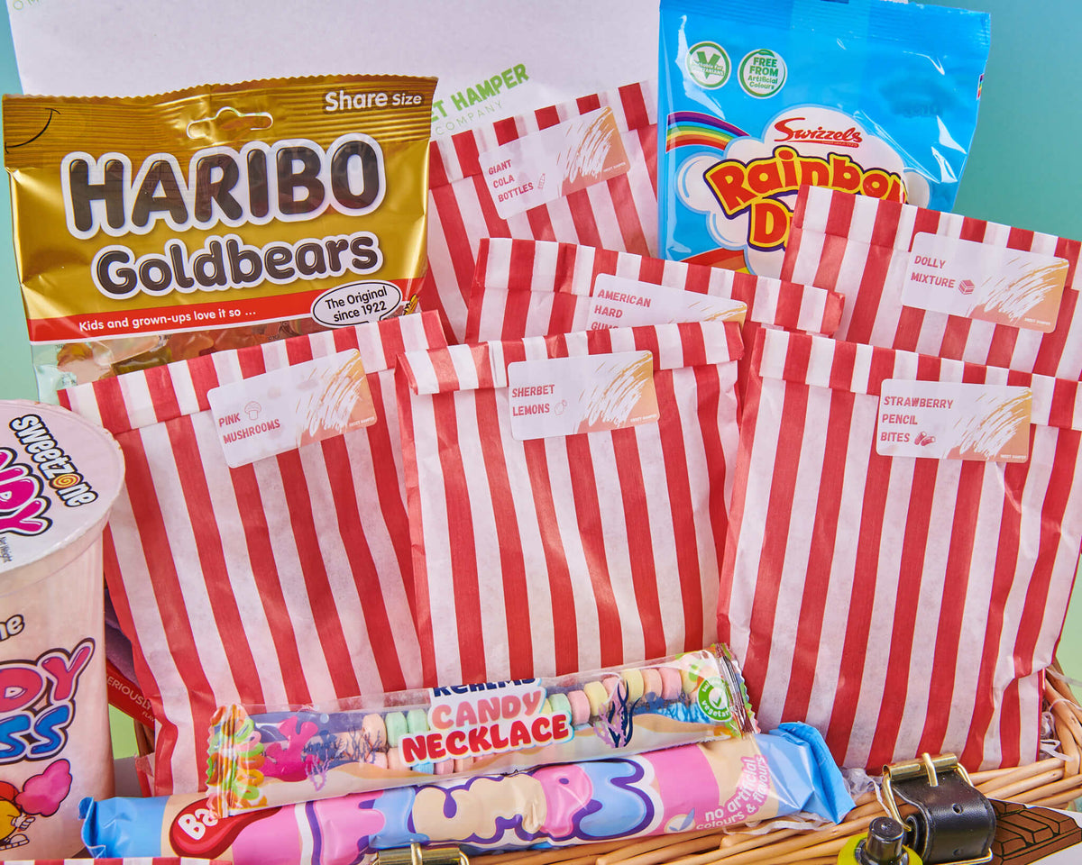 Large Retro Sweet Hamper – Sweet Hamper Company