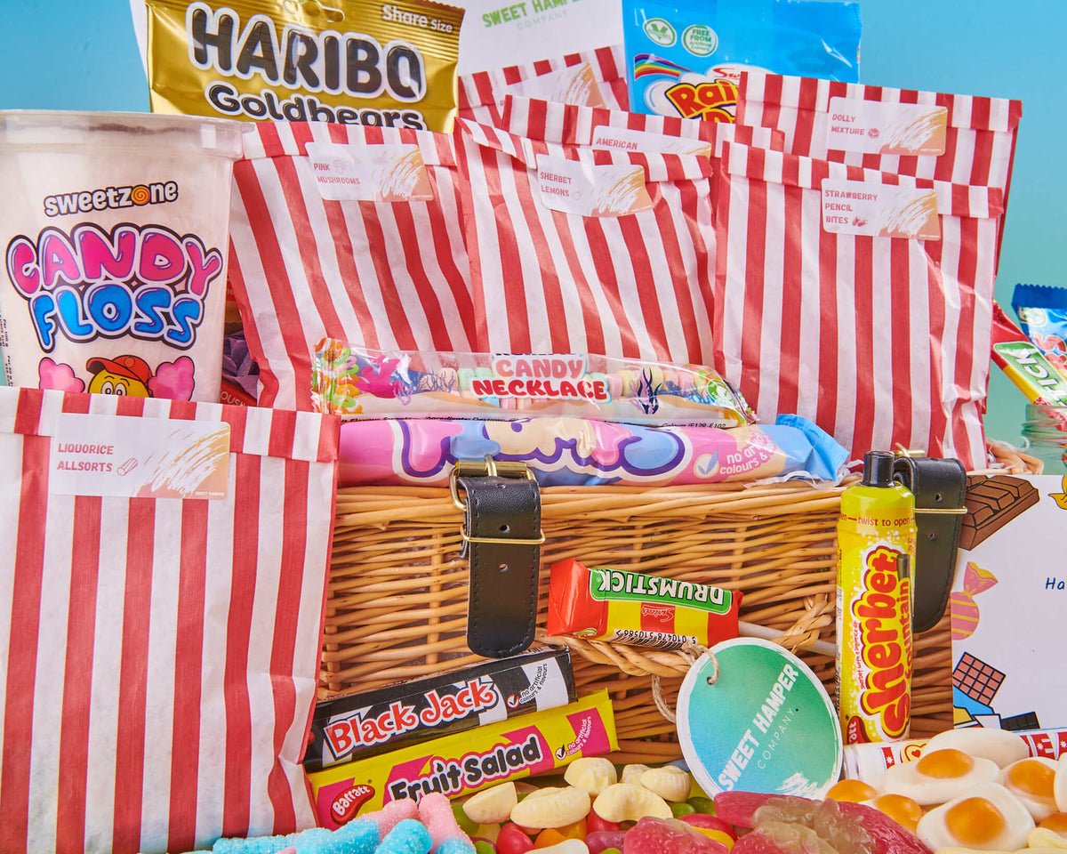 Large Retro Sweet Hamper – Sweet Hamper Company