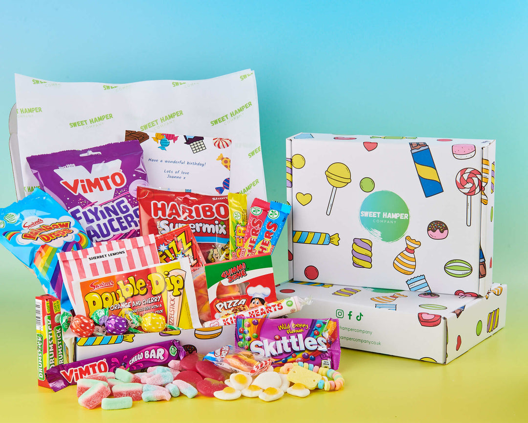 Retro Sweet Hampers Boxes Sweet Hamper Company
