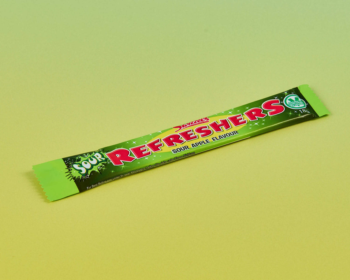 Refreshers Sour Apple Chew Bar – Sweet Hamper Company