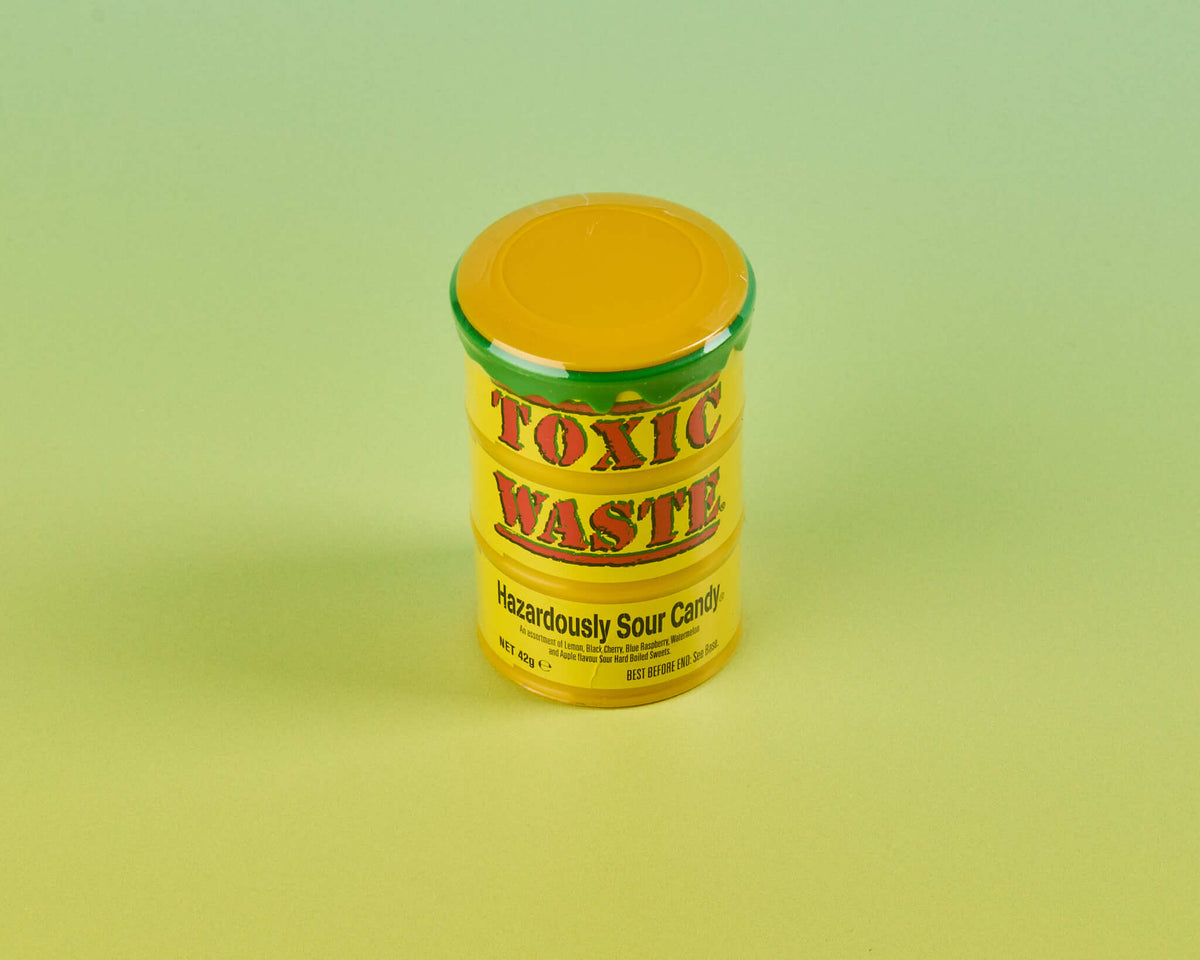 Toxic Waste Yellow Tubs – Sweet Hamper Company