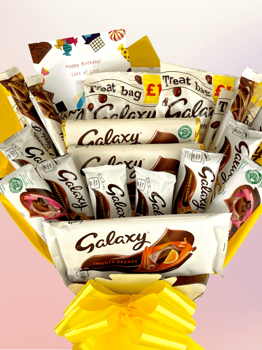 Huge Galaxy Chocolate Bouquet – Sweet Hamper Company