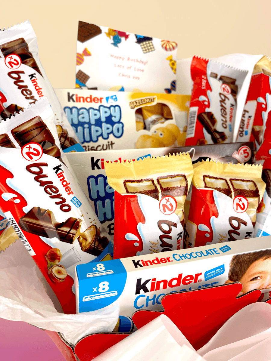 Kinder Chocolate Bouquet – Sweet Hamper Company
