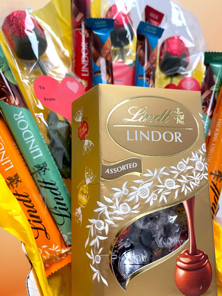 Lindor Assorted Chocolate Bouquet – Sweet Hamper Company