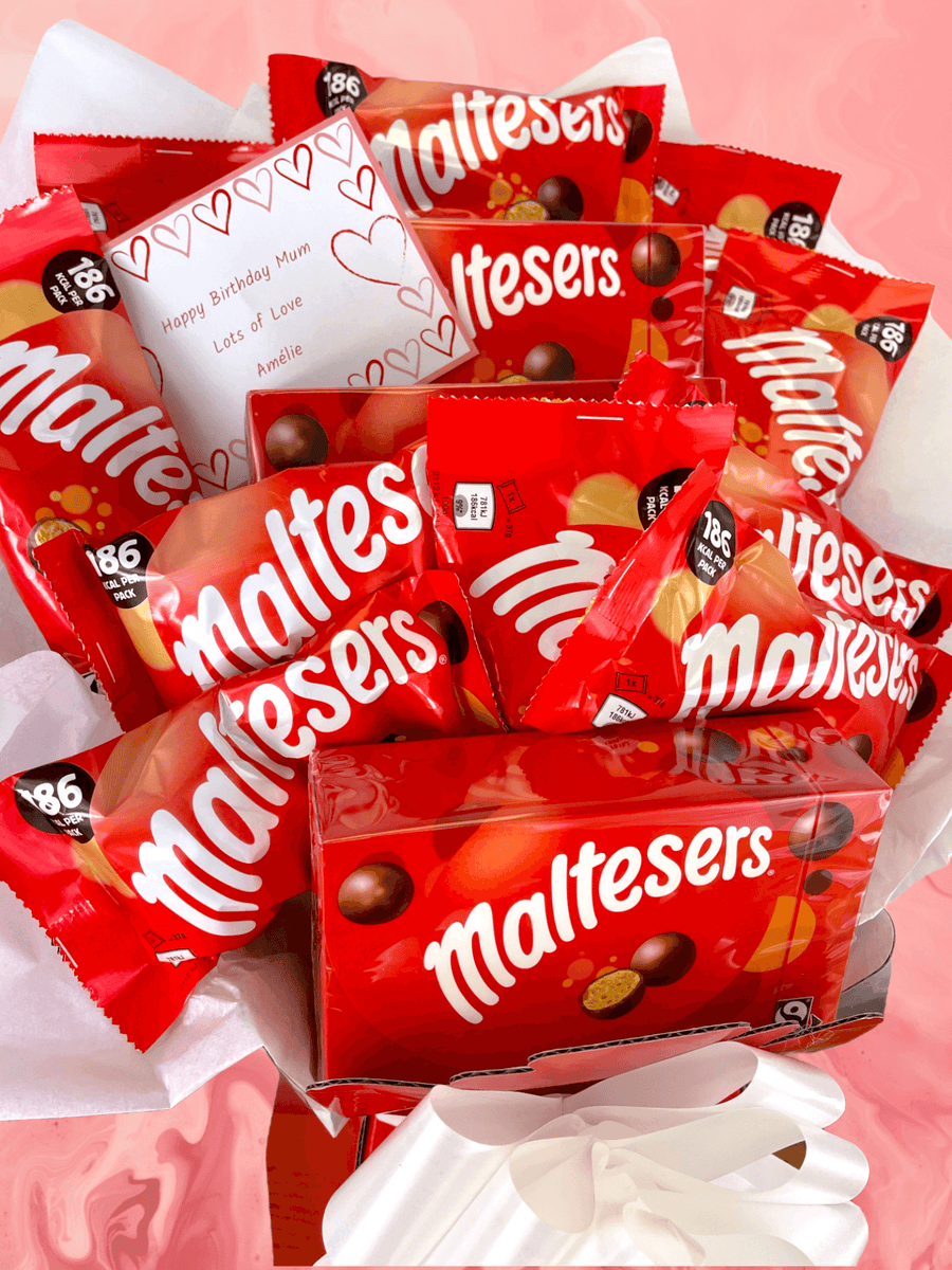 Malteser Chocolate Bouquet – Sweet Hamper Company